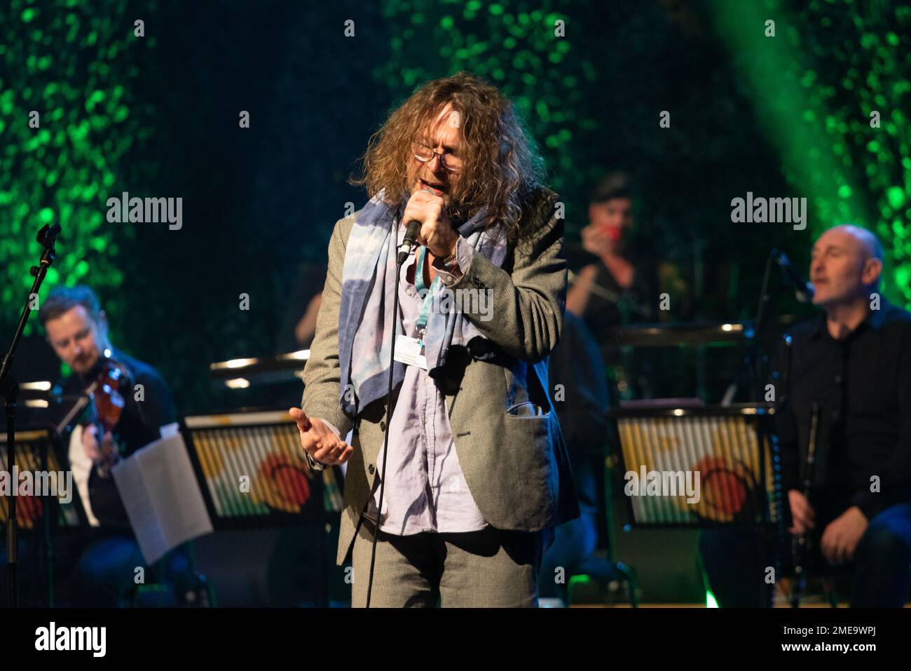 Glasgow Scotland. 19 January 2023. Liam O Maonial, Irish musician, of ...