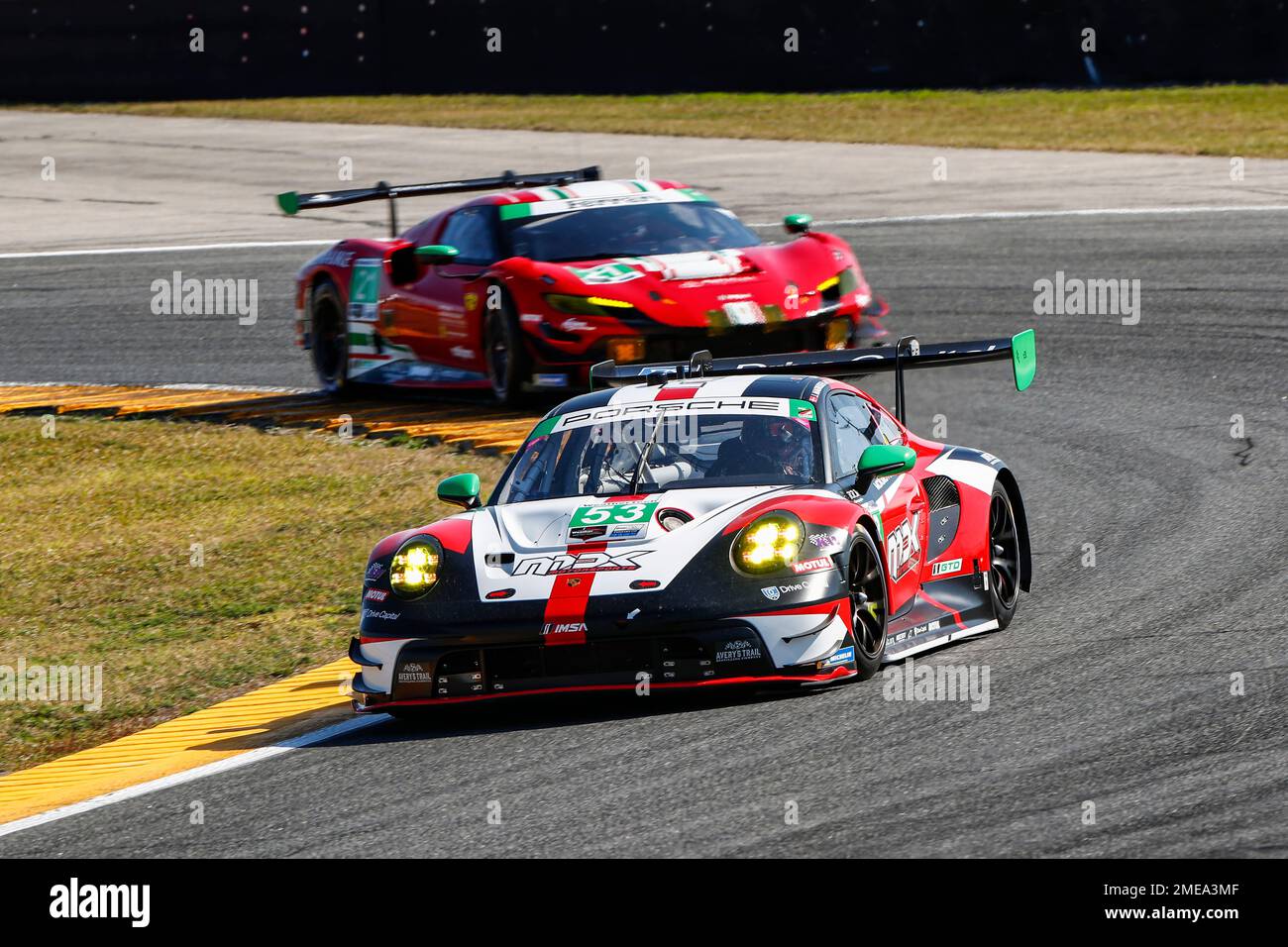Daytona, Vereinigte Staaten. 20th Jan, 2023. Porsche 911 GT3 R, MDK ...