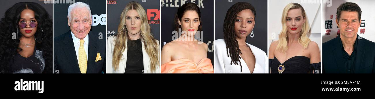 This combination photo of celebrities with birthdays from June 27-July ...