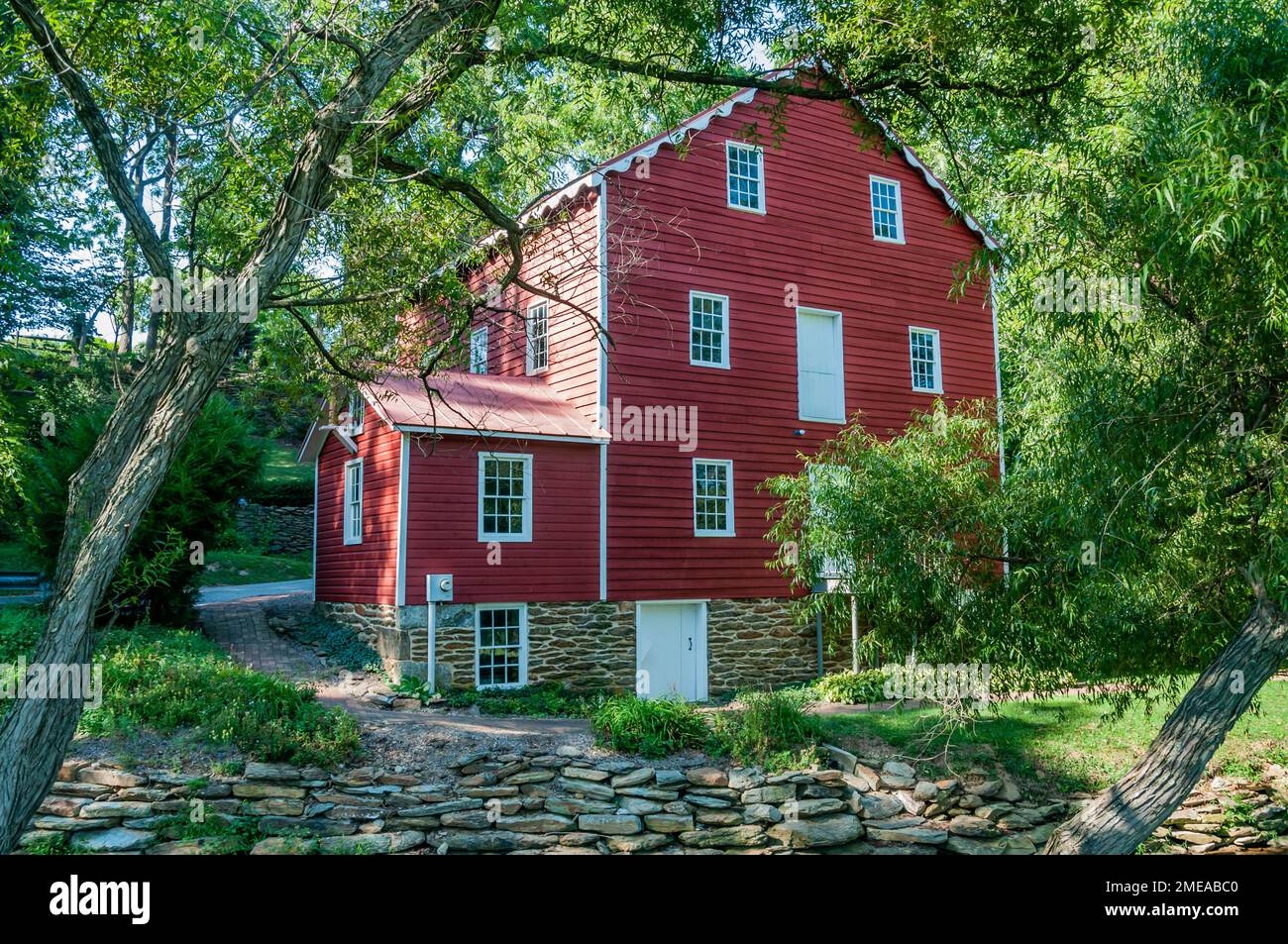 Wallace cross mill historic site hi-res stock photography and images ...