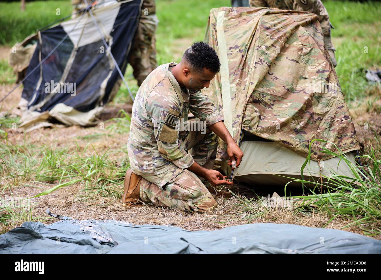 Soldiers in 524th Division Sustainment Support Battalion, 25th DSB are ...