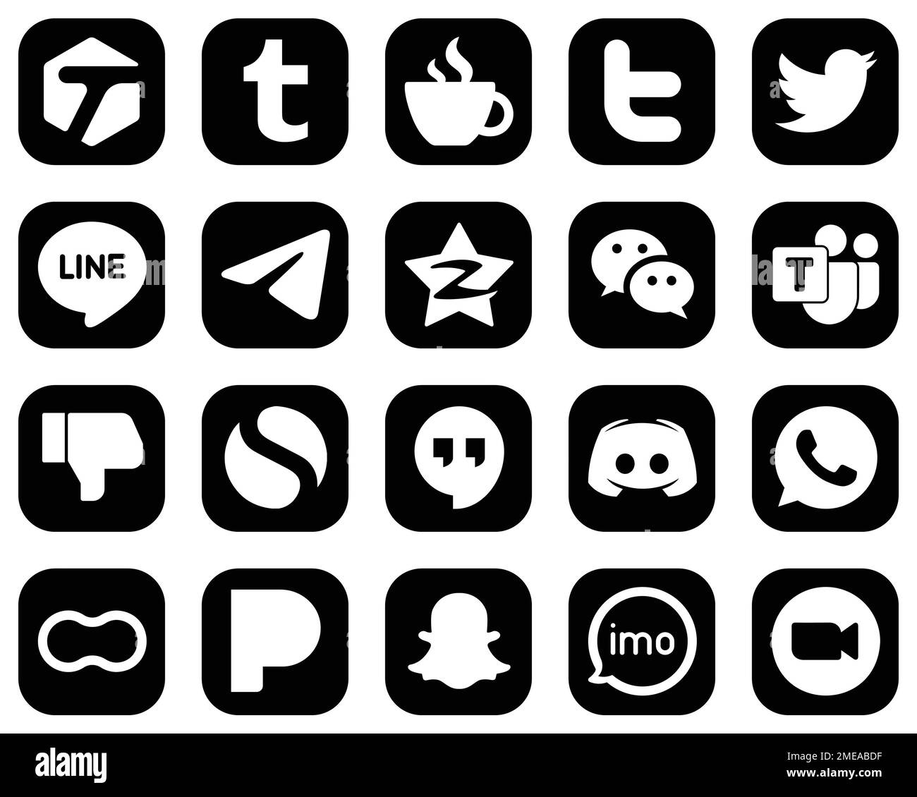 20 High-Resolution White Social Media Icons on Black Background such as ... 20 High-Resolution White Social Media Icons on Black Background such as ...