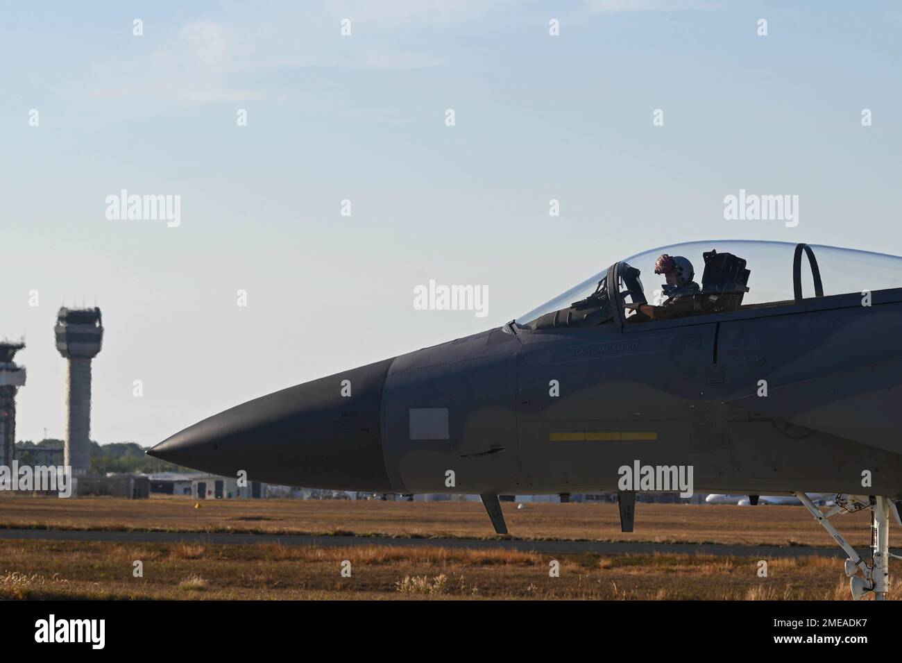 U.S. Air Force Maj. Scott Addy, 67th Fighter Squadron weapons officer ...