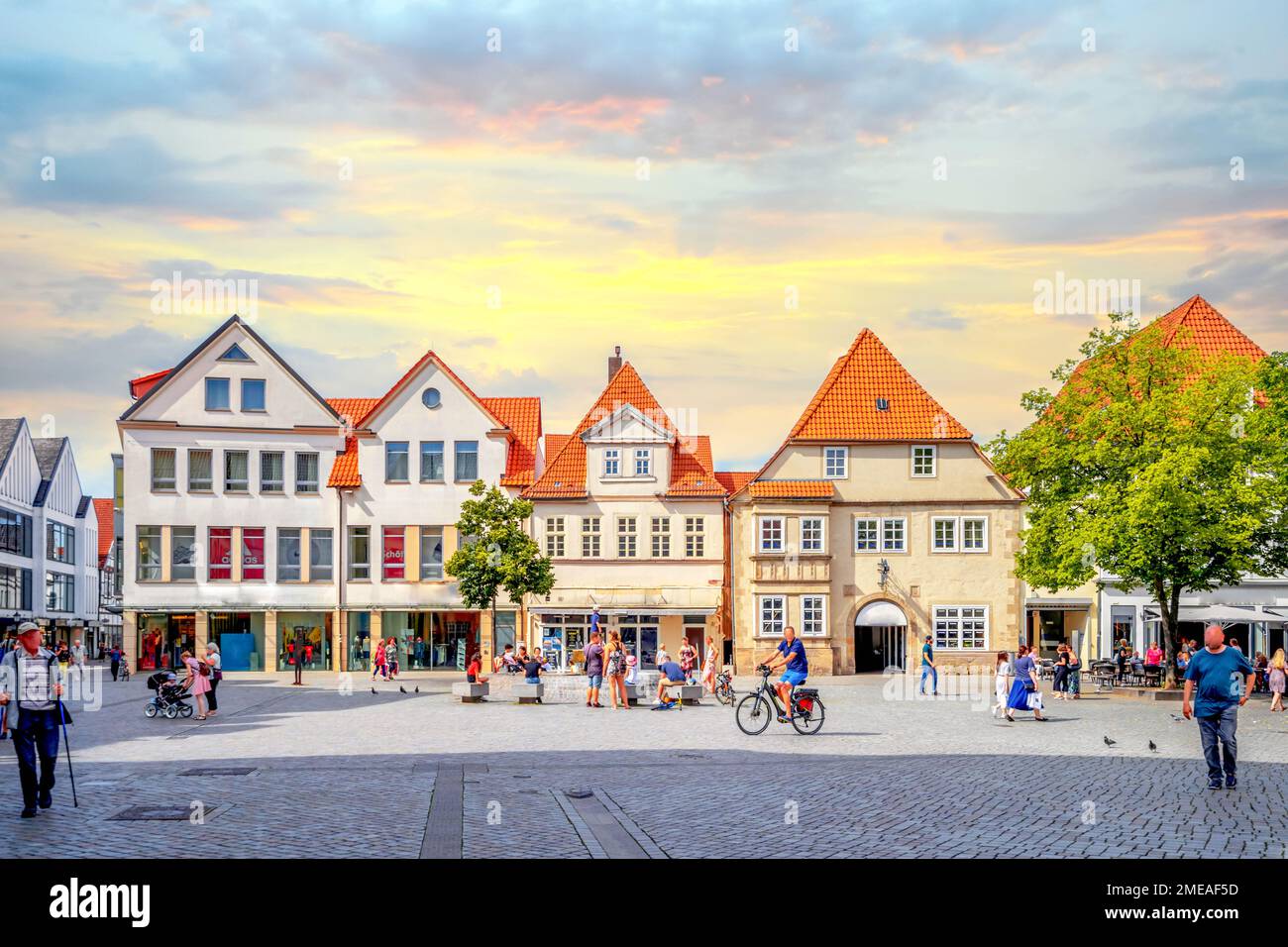 Old city of Hameln, Germany Stock Photo - Alamy