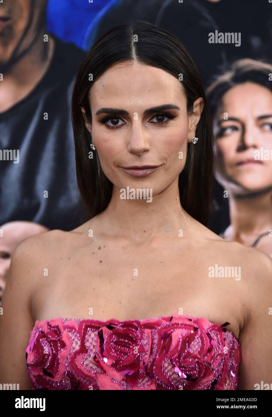 Jordana Brewster arrives at the Los Angeles premiere of "F9: Fast ...