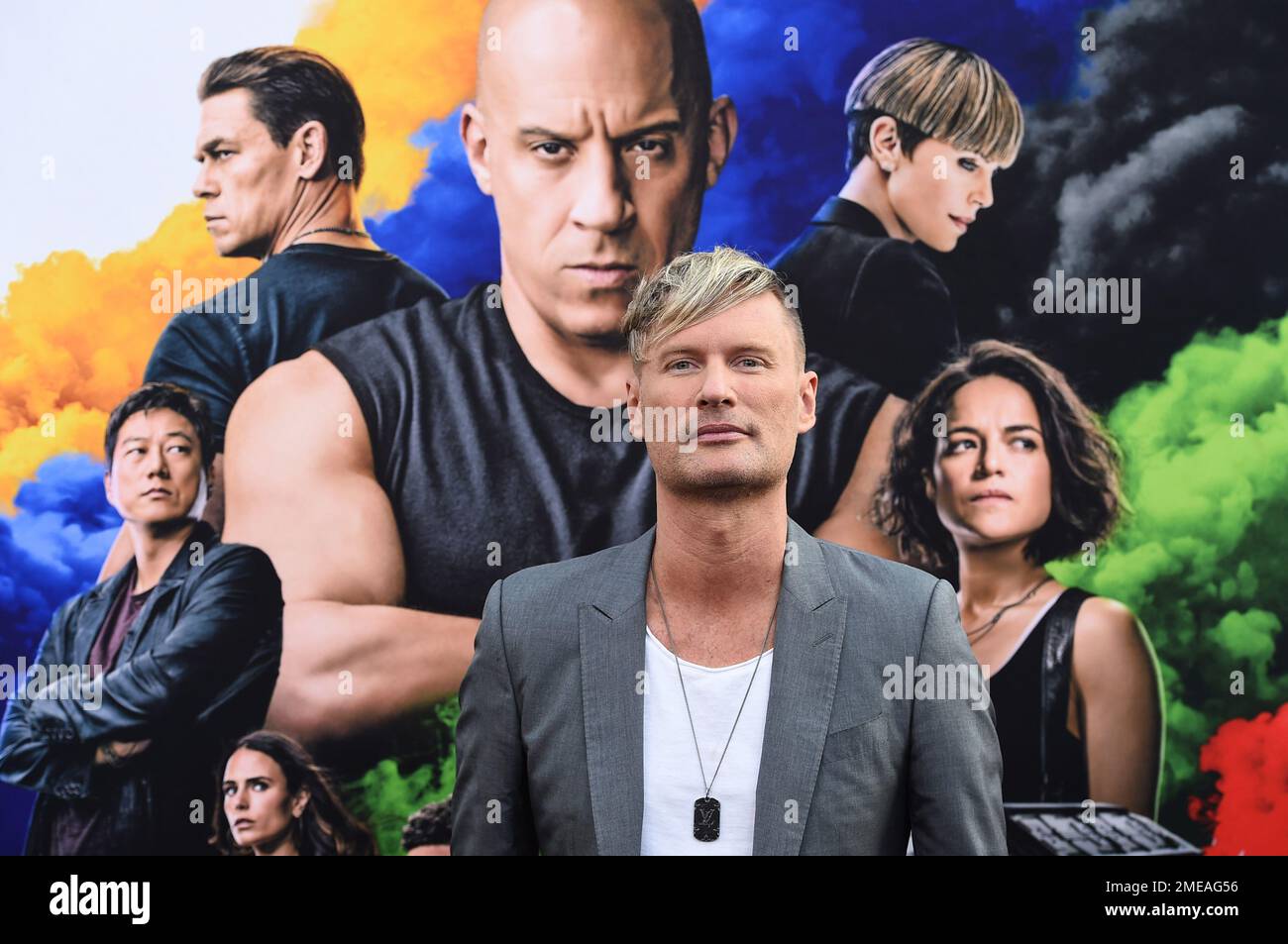 Brian Tyler arrives at the Los Angeles premiere of "F9: Fast & Furious ...