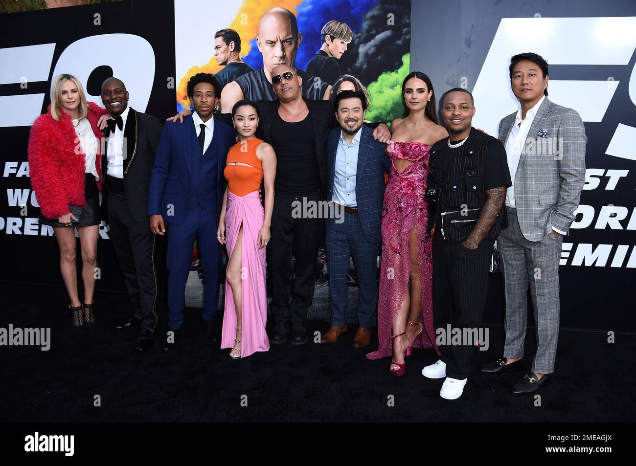The cast arrives at the Los Angeles premiere of "F9: Fast & Furious 9 ...
