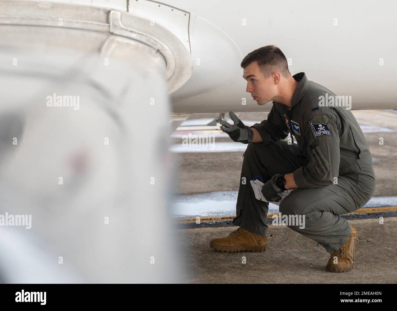 U.S. Air Force 1st Lt. Michael Frey, 48th Flying Training Squadron ...
