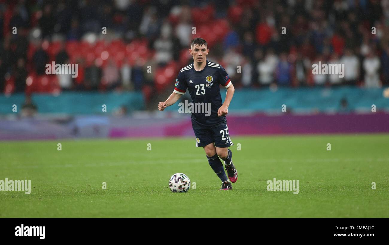 Scotland's Billy Gilmour during the Euro 2020 soccer championship group ...