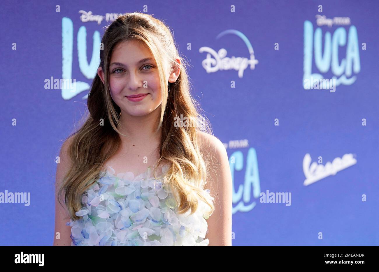 Emma Berman, a cast member in the Disney and Pixar animated film "Luca ...