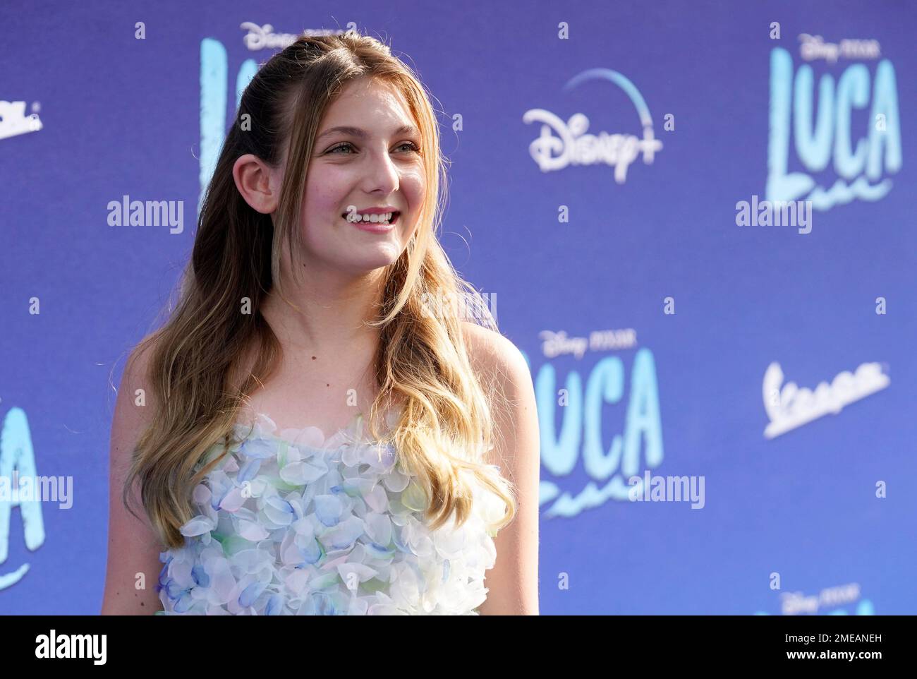 Emma Berman, a cast member in the Disney and Pixar animated film "Luca ...