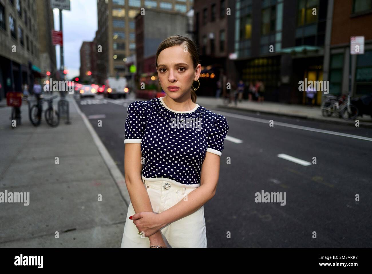 In this June 9, 2021 photo, Shira Haas poses for a portrait in New York ...
