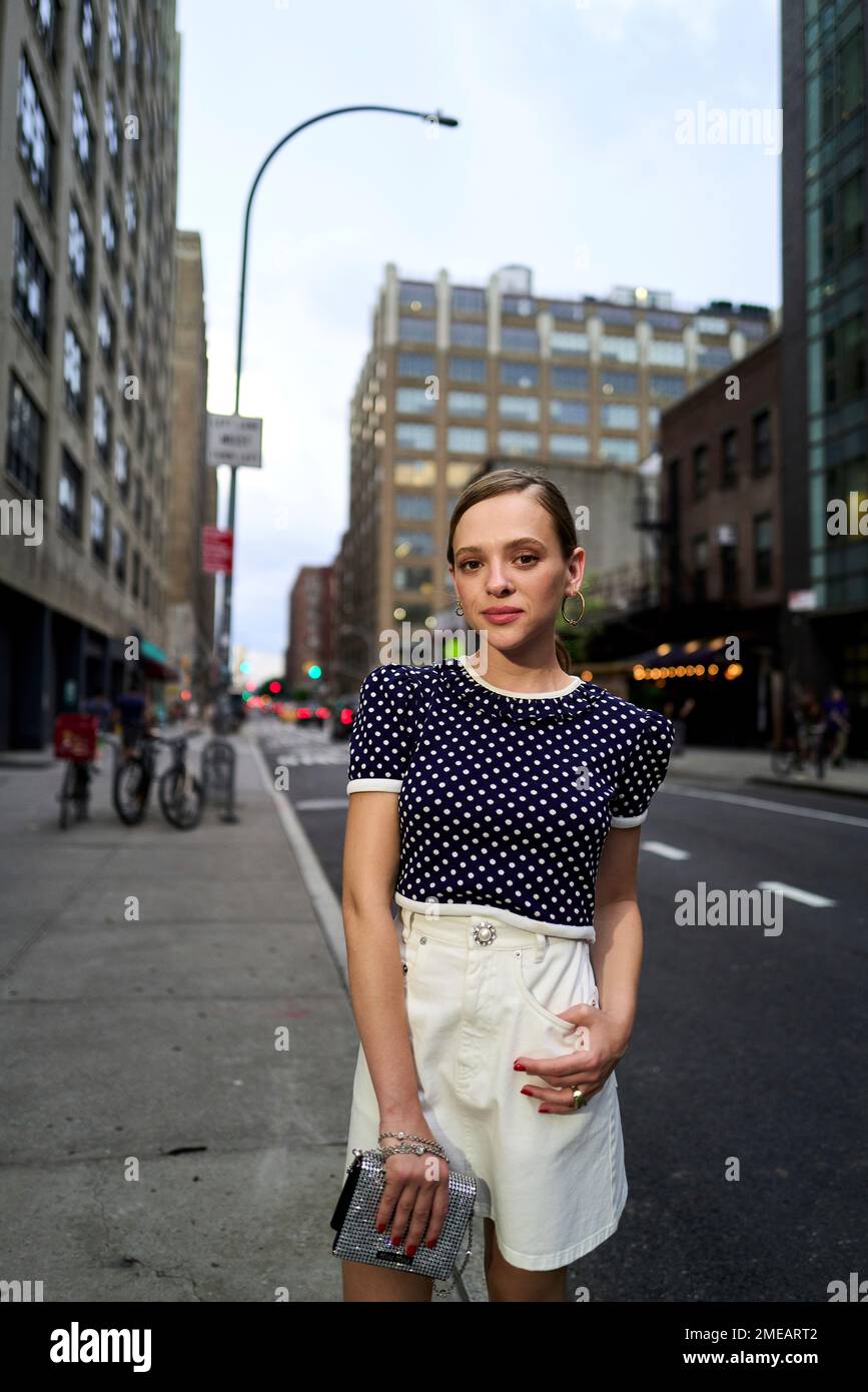 In this June 9, 2021 photo, Shira Haas poses for a portrait in New York ...