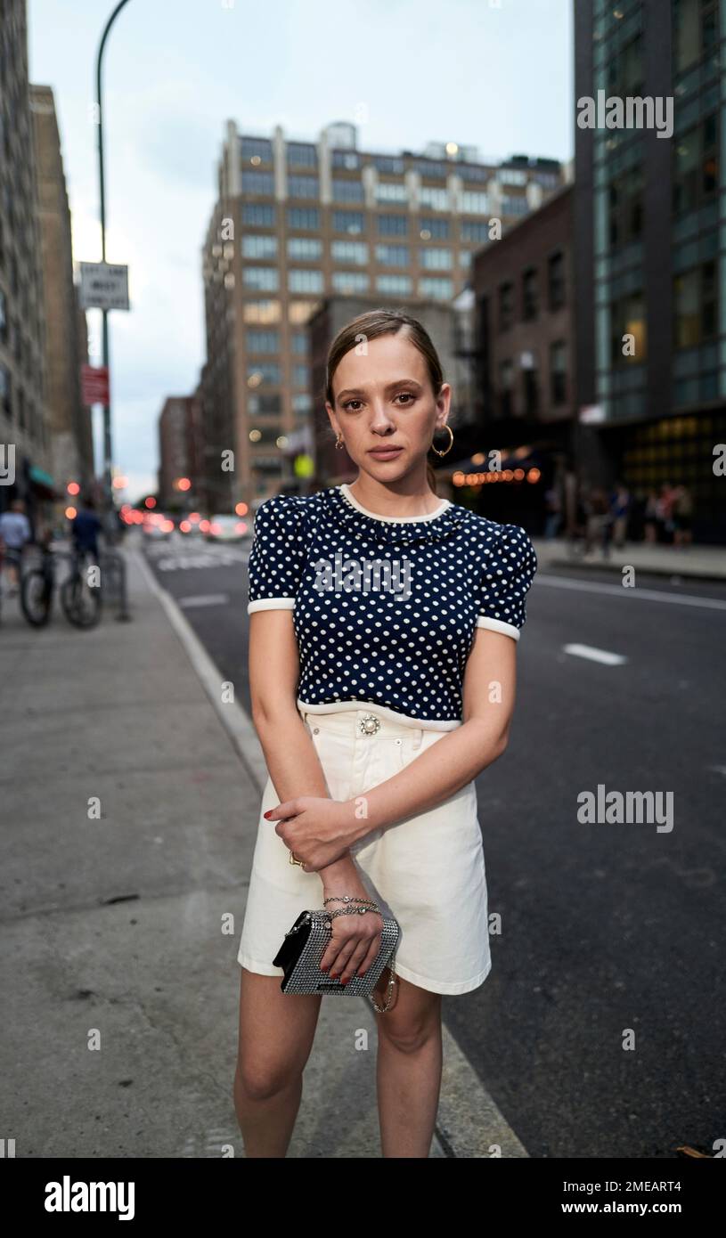 In this June 9, 2021 photo, Shira Haas poses for a portrait in New York ...
