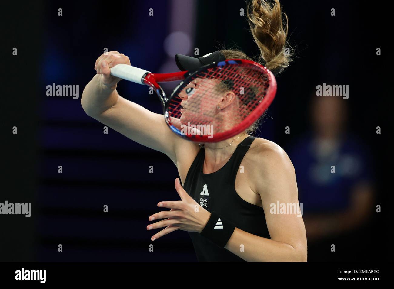 Melbourne, Australia. 24th Jan, 2023. Elena Rybakina of Kazakistan ...