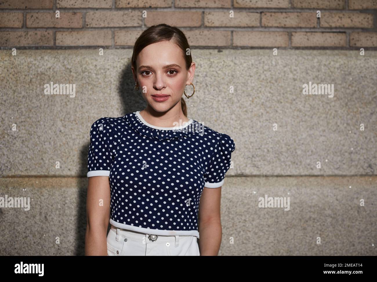 In this June 9, 2021 photo, Shira Haas poses for a portrait in New York ...