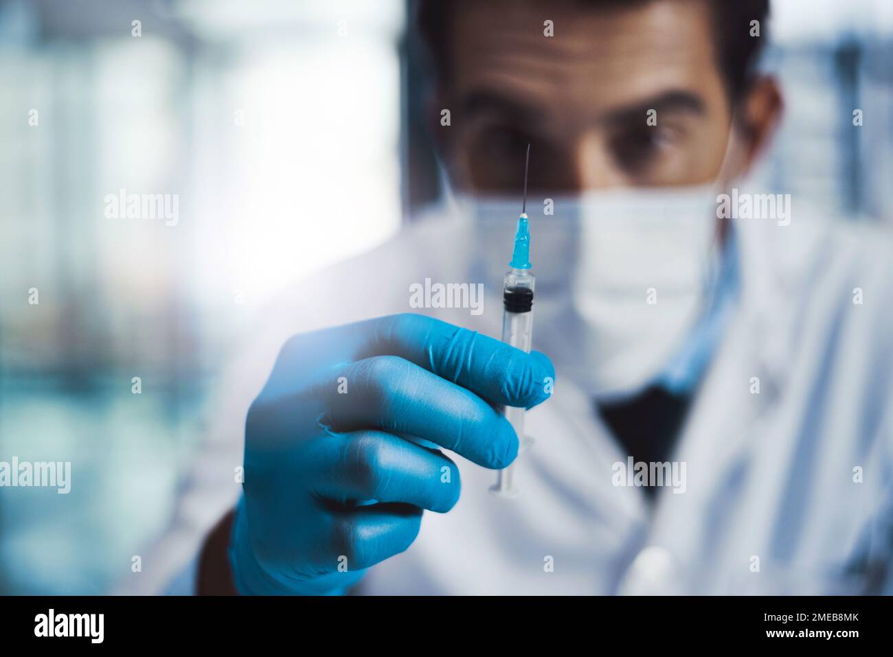 Science is looking into ways of improving your health. a young male ...