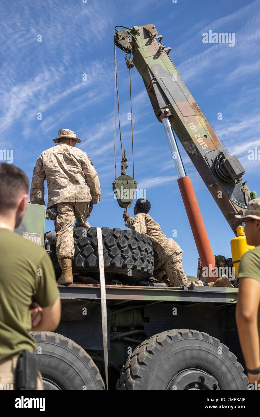 U.S. Marines with 1st Radio Battalion, I Marine Expeditionary Force ...