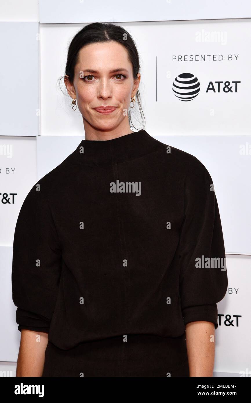 Rebecca Hall attends the premiere of "With/In" during the 20th Tribeca ...