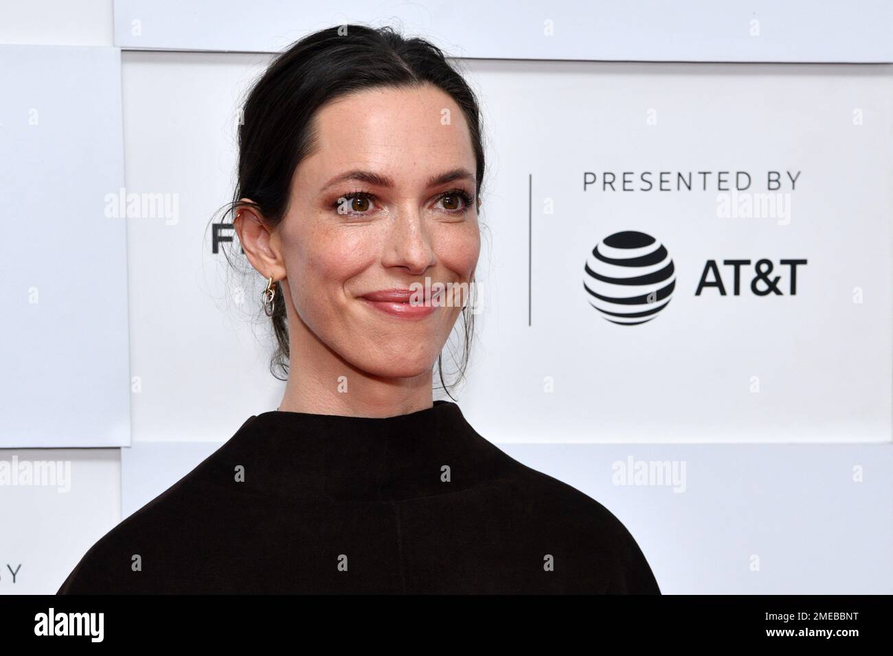 Rebecca Hall attends the premiere of "With/In" during the 20th Tribeca ...