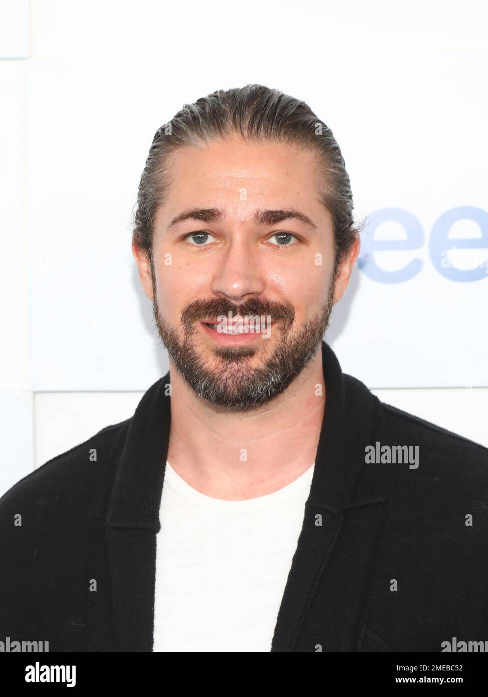 John Herman attends the premiere for "Stockholm Syndrome" during the ...