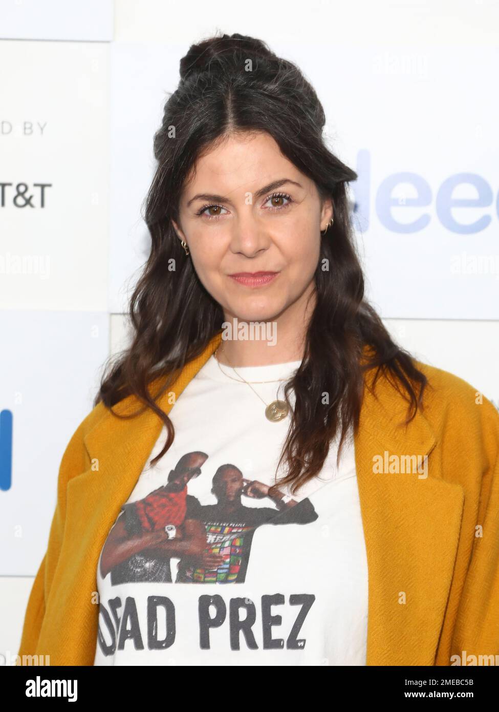 Kathryn Robson attends the premiere for "Stockholm Syndrome" during the ...