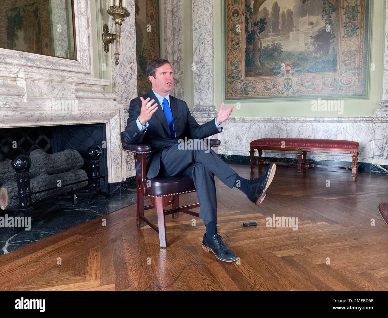 Kentucky Gov. Andy Beshear discusses pandemic politics in the state ...