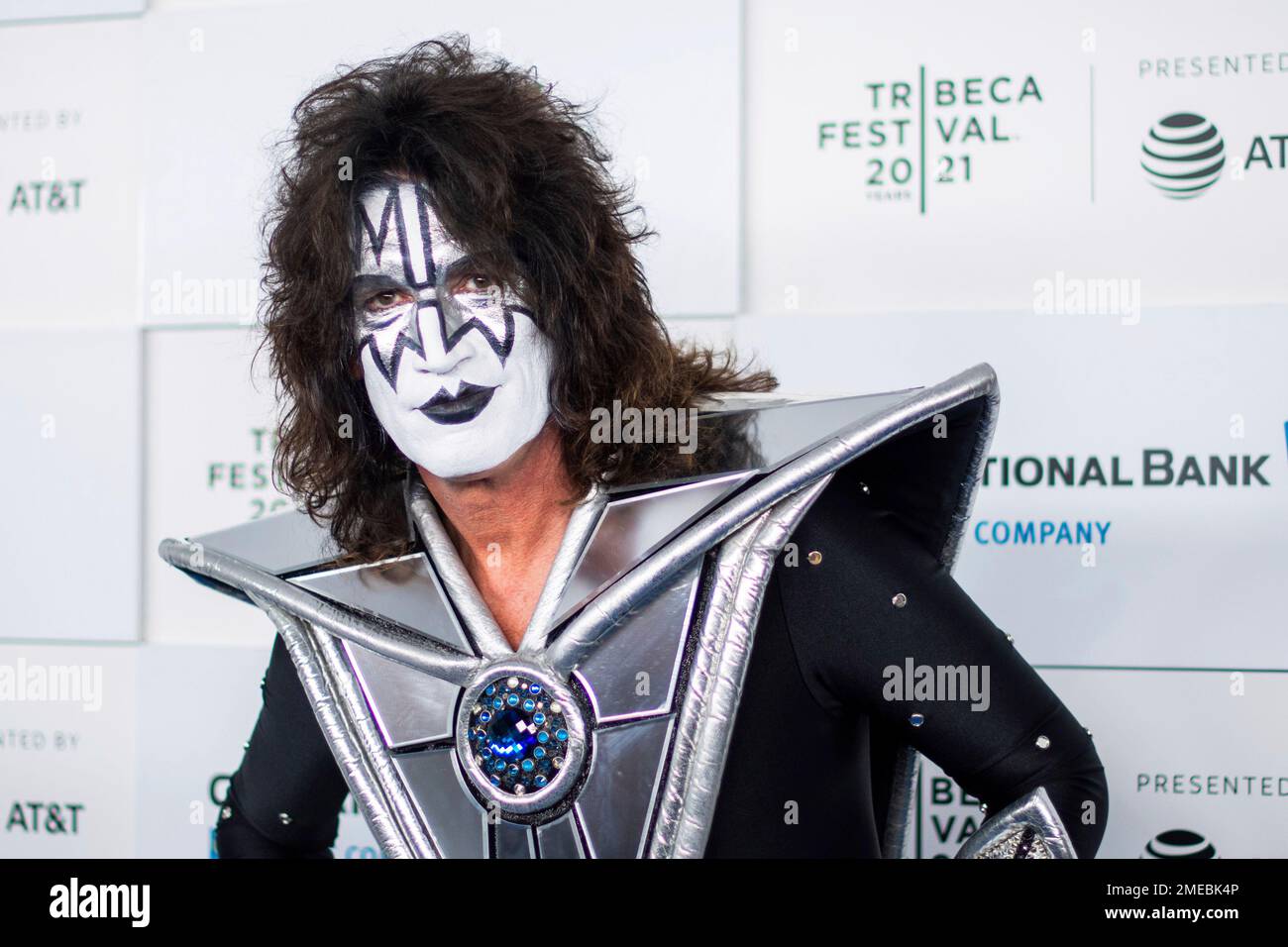 Tommy Thayer from the band Kiss attends the premiere of A&E Network's ...