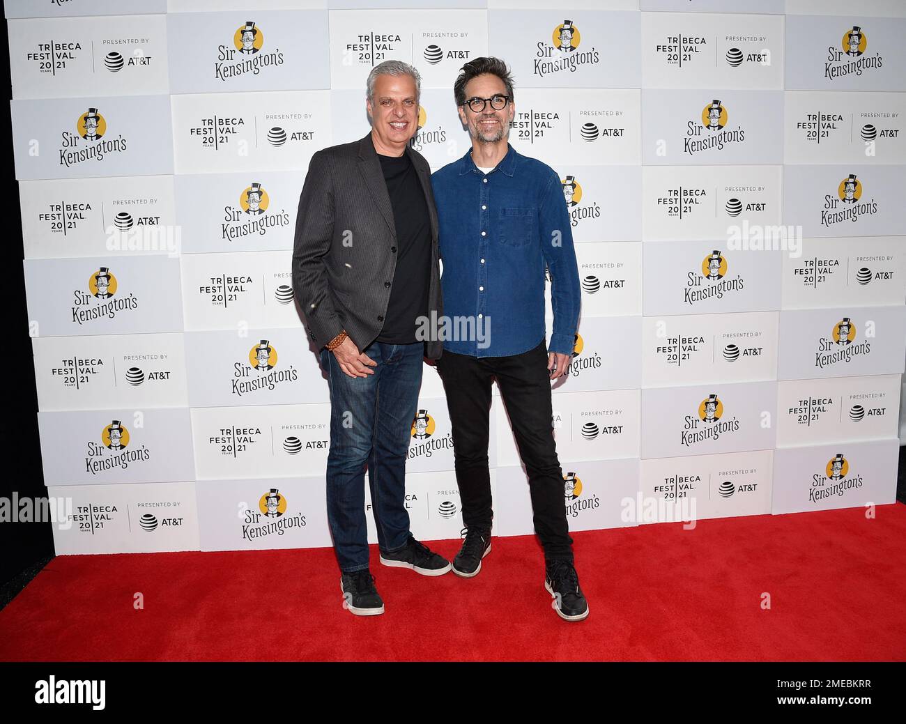 Chef Eric Ripert, left, and director Michael Steed attend the "Fries ...