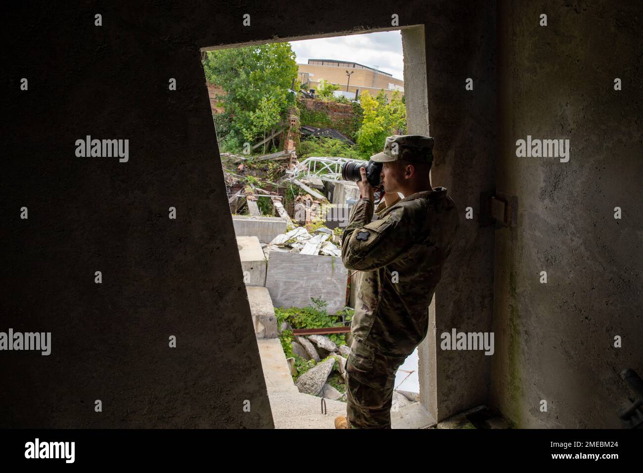 at the Muscatatuck Urban Training Center at Muscatatuck, Indiana, Aug ...