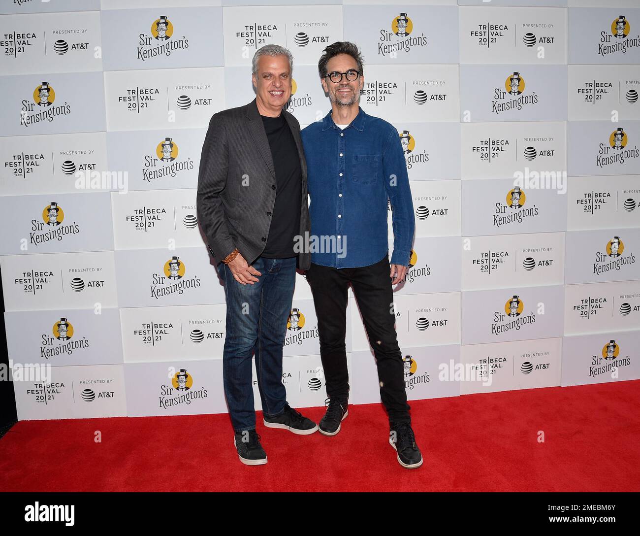 Chef Eric Ripert, left, and director Michael Steed attend the "Fries ...