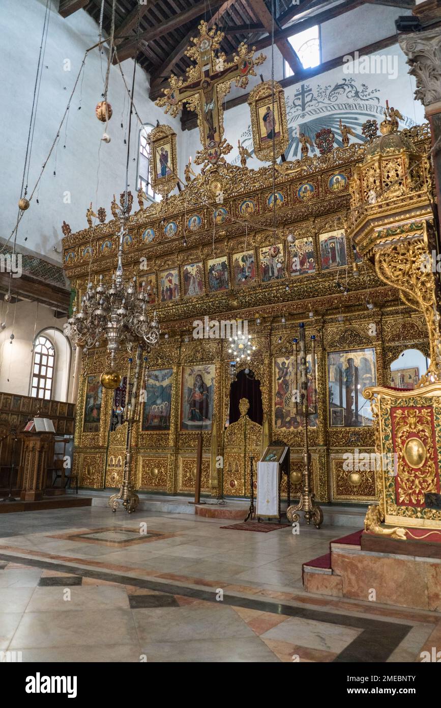 Church of the nativity, Birthplace of Jesus, Betlehem, Israel, Asia ...