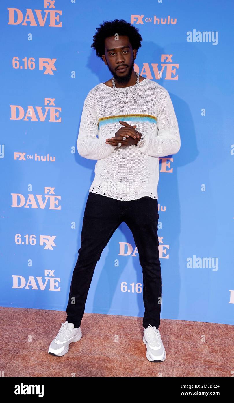 Guest star Desiigner poses at the season two premiere of the FXX series ...