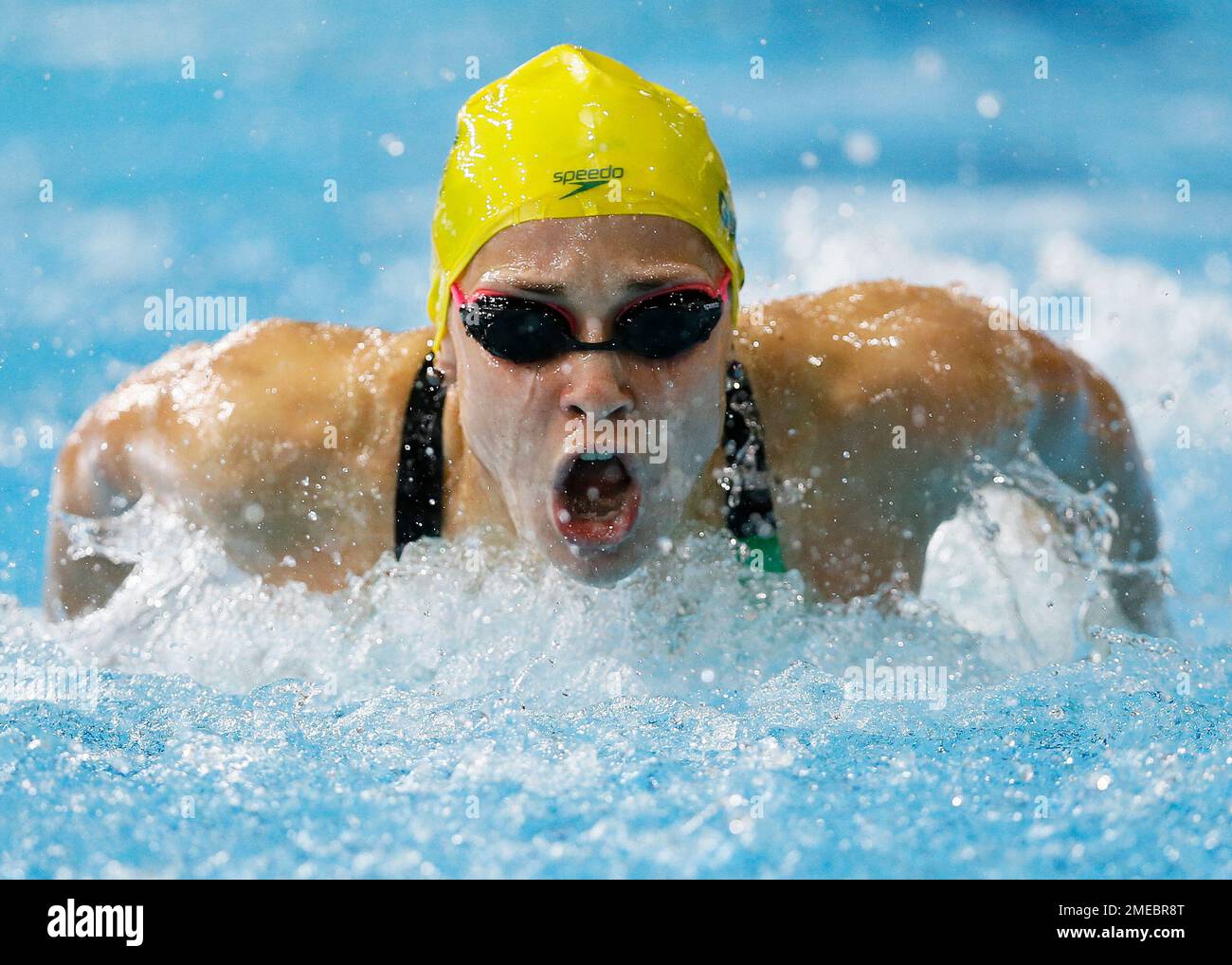 FILE - In this July 28, 2014, file photo, Maddie Groves of Australia ...