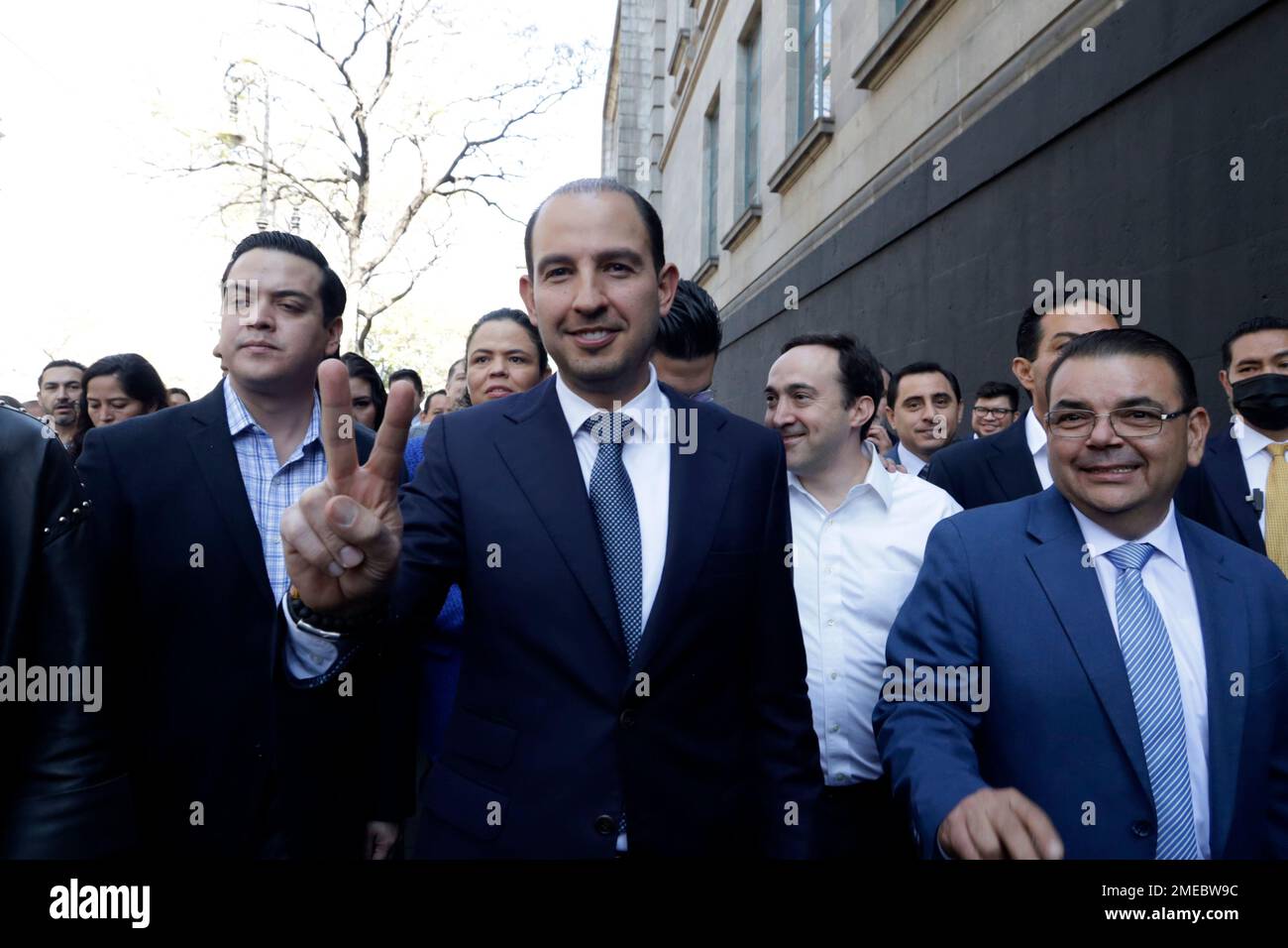 Non Exclusive: January 23, 2023, Mexico City, Mexico: The leader of the ...