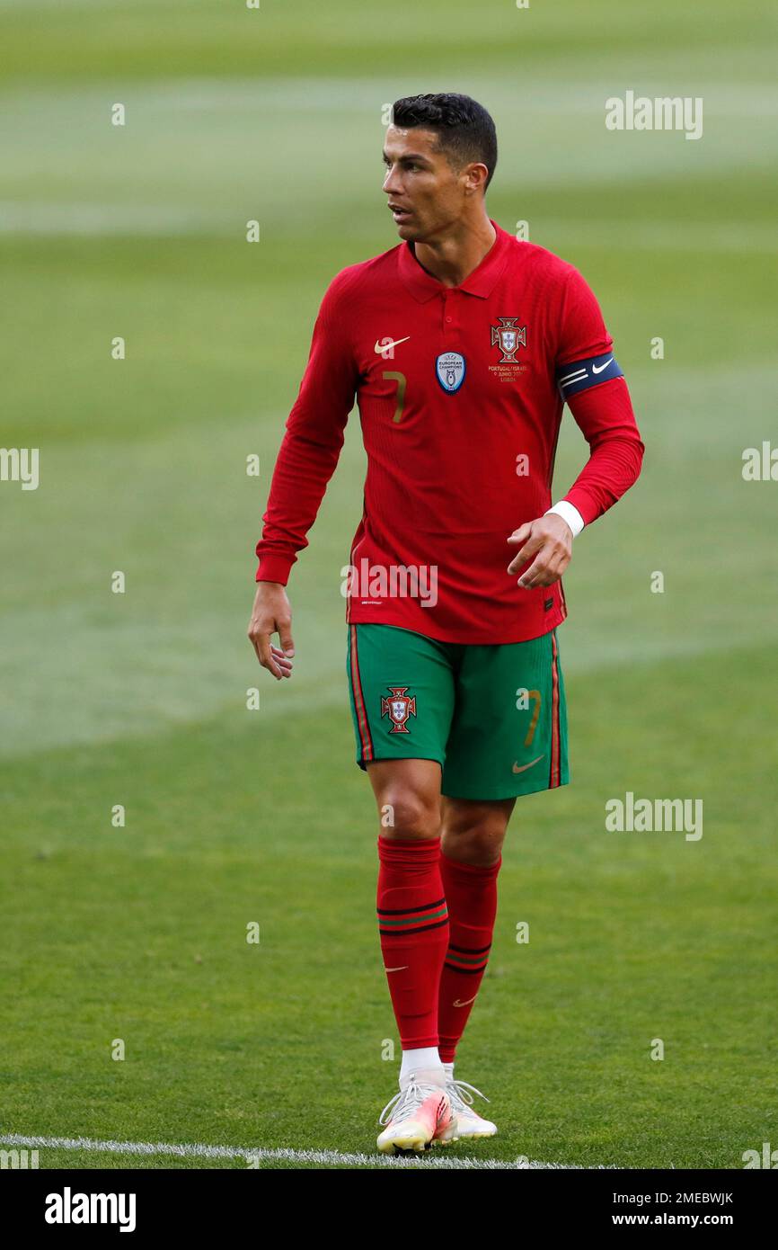 Portugal's Cristiano Ronaldo during the international friendly soccer ...