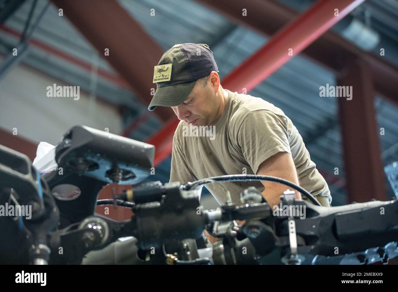 Warrant Officer Cody Smeltzer, of Charlie Company, 3rd General Support ...