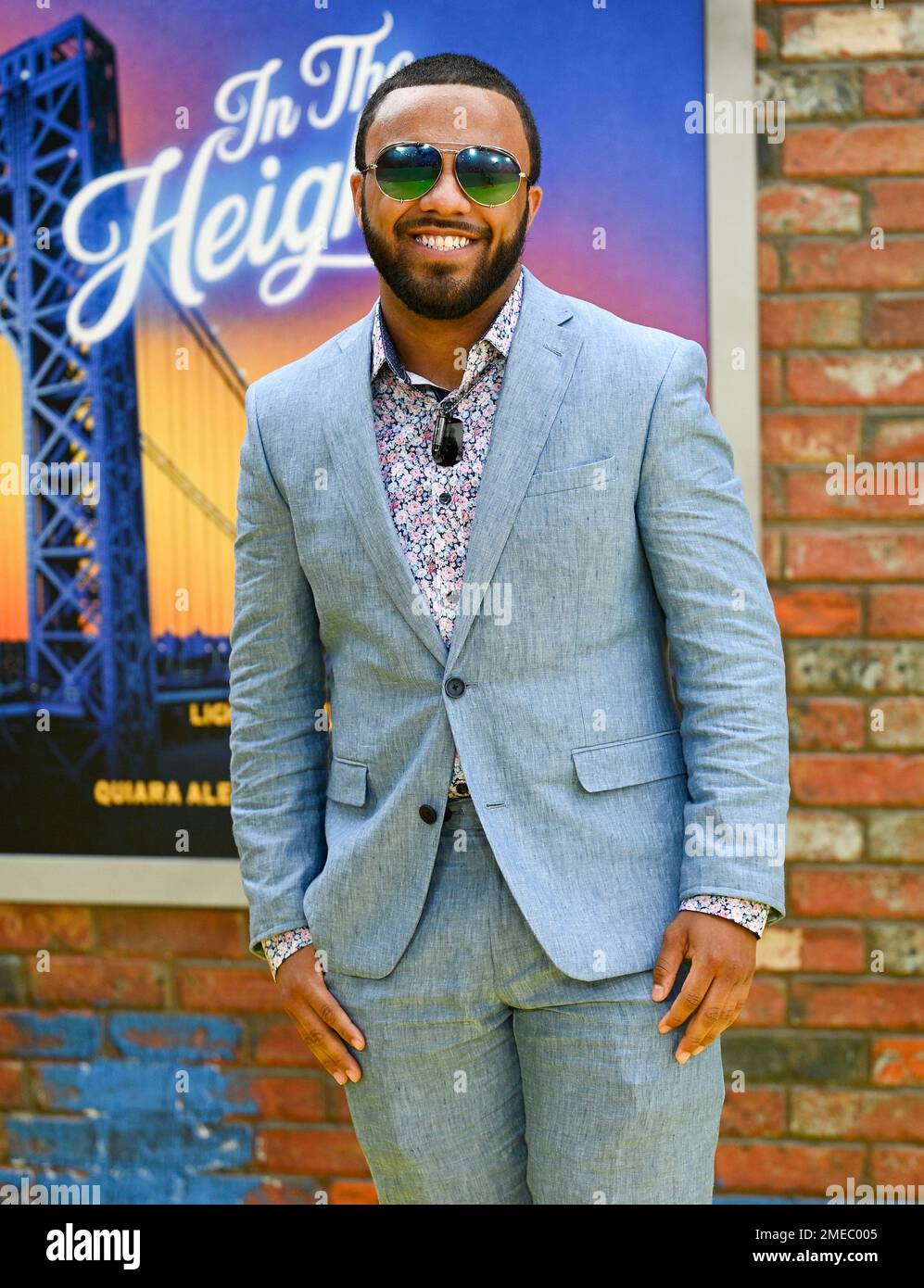 Actor Noah Catala attends the 2021 Tribeca Film Festival opening night ...