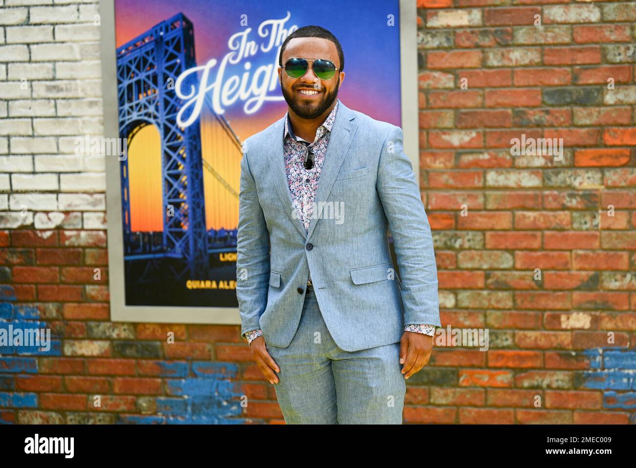 Actor Noah Catala attends the 2021 Tribeca Film Festival opening night ...