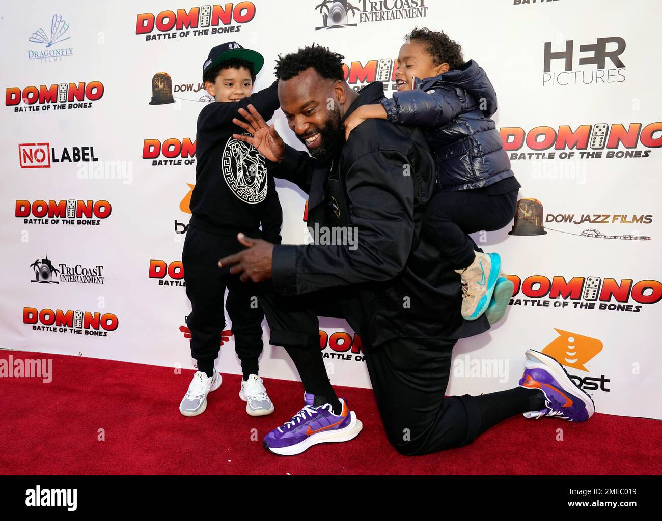 Former NBA player Baron Davis, co-writer and co-director of "Domino ...