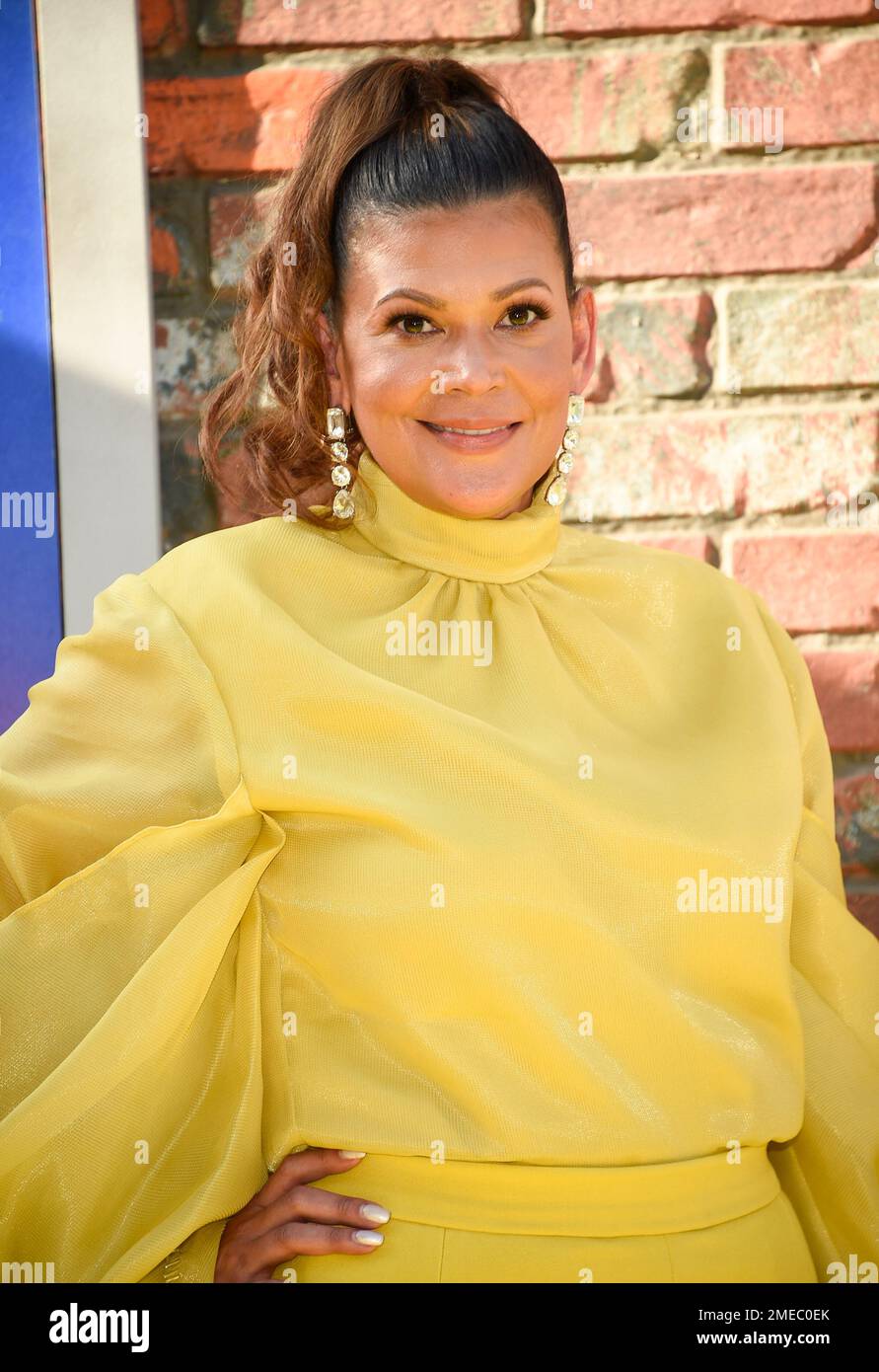 Aida Rodriguez attends the 2021 Tribeca Film Festival opening night ...