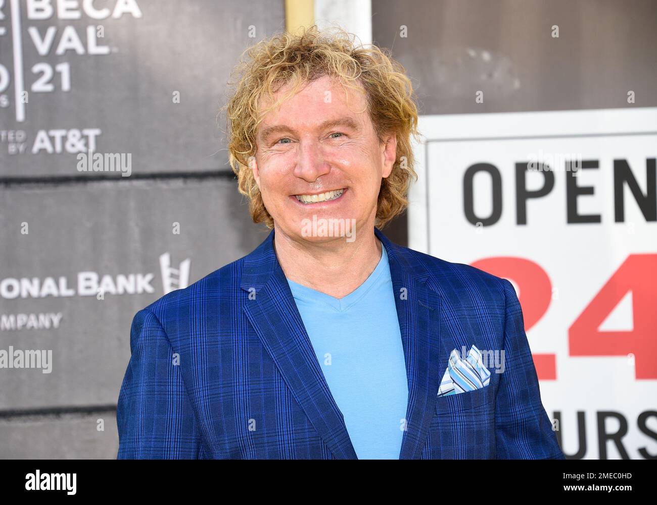 Production designer Nelson Coates attends the 2021 Tribeca Film ...