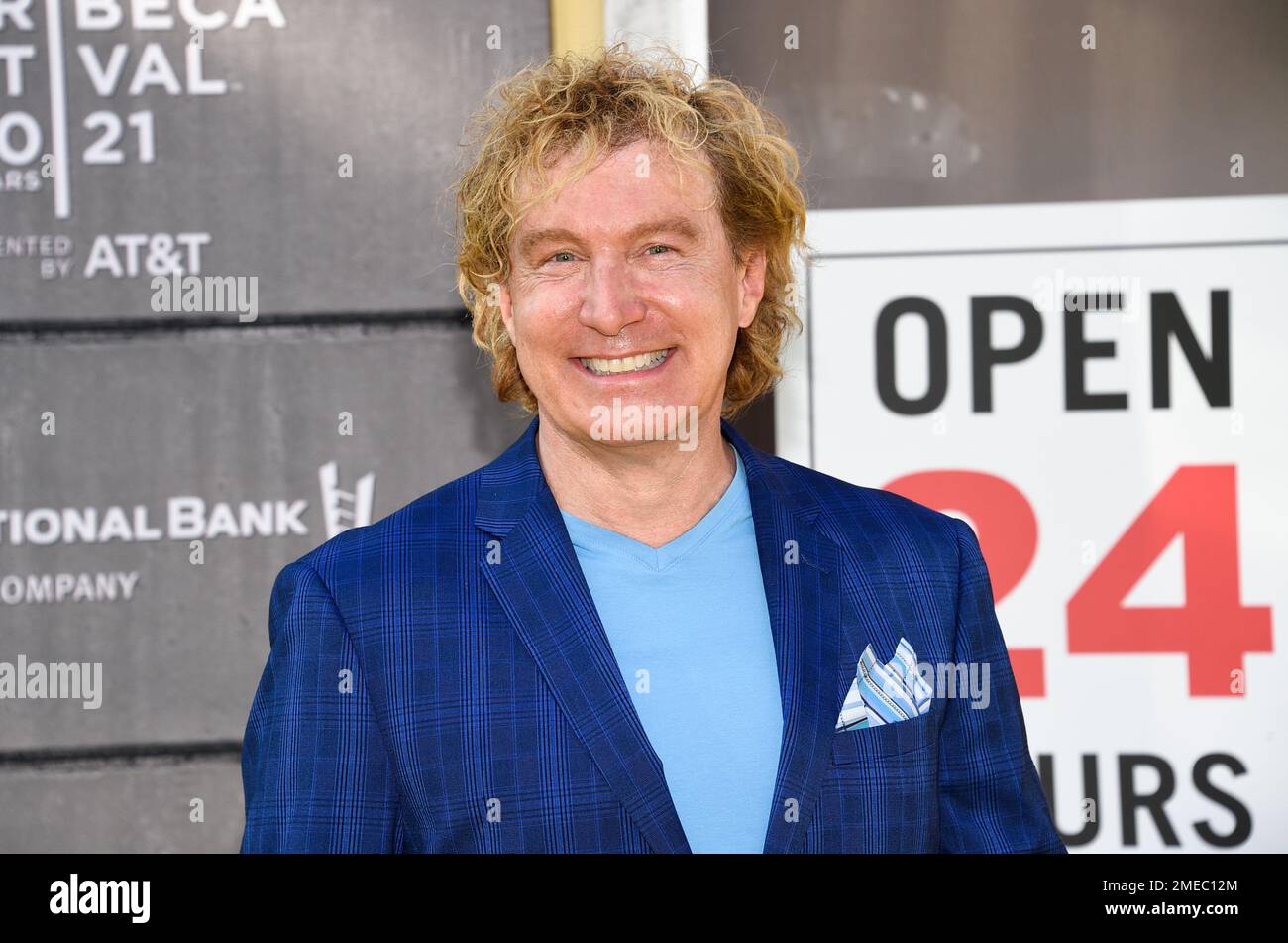 Production designer Nelson Coates attends the 2021 Tribeca Film ...