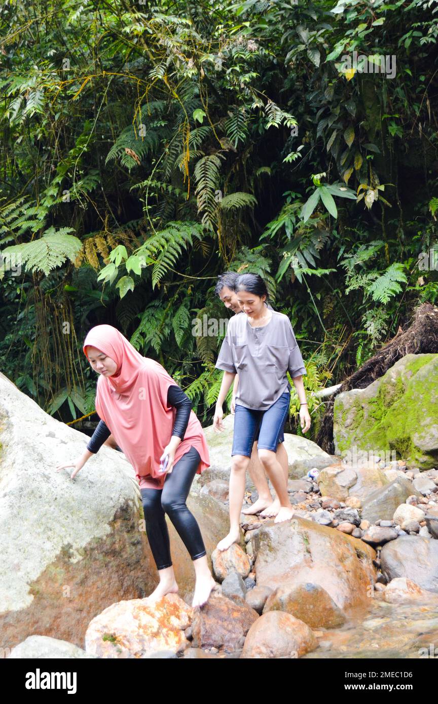 Swimming, Playing In The Water And Enjoying The Natural Beauty Of The ...