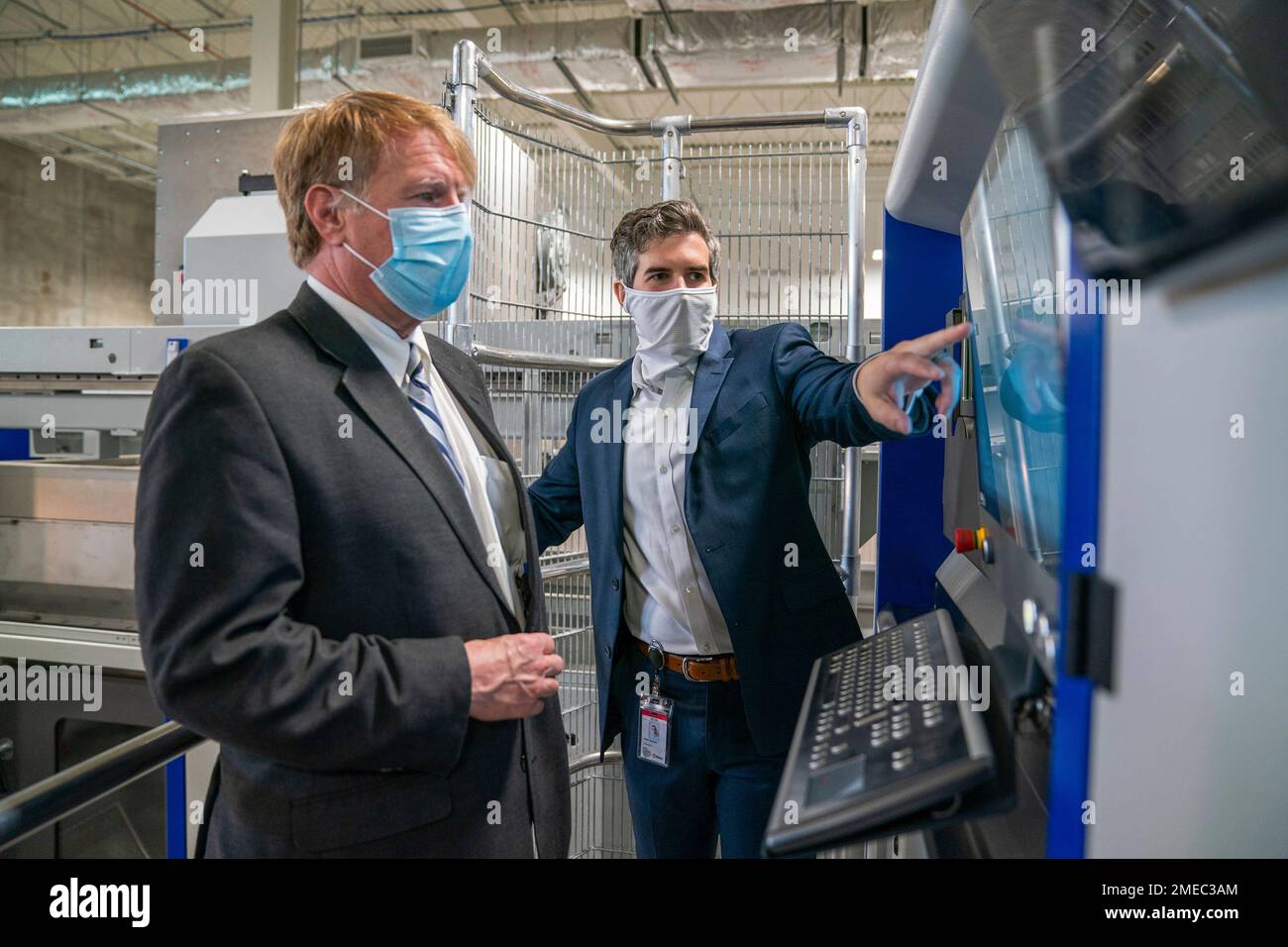 IMAGE DISTRIBUTED FOR WABTEC - Pete Bocchini, right, of Wabtec ...