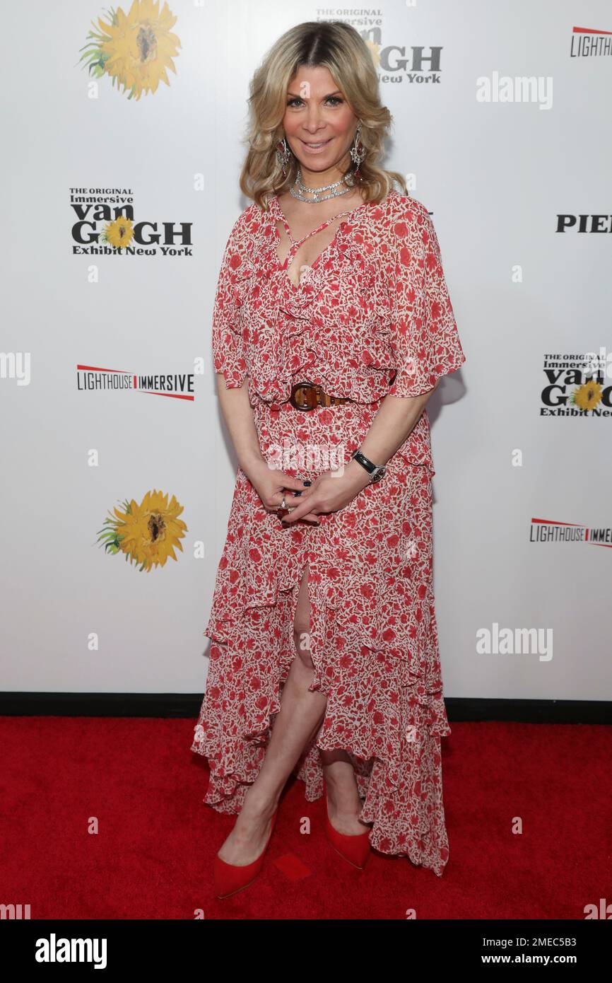 Robi Ludwig attends the "Immersive Van Gogh" art experience opening ...
