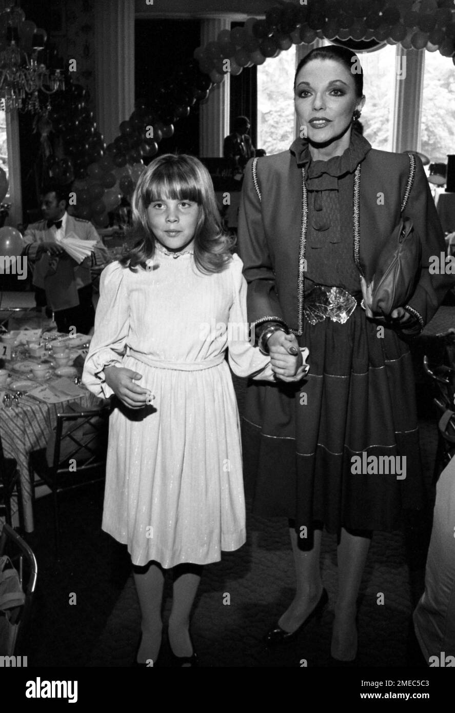 Joan Collins and Katyana Kass at the Young Musicians Foundation Fashion ...