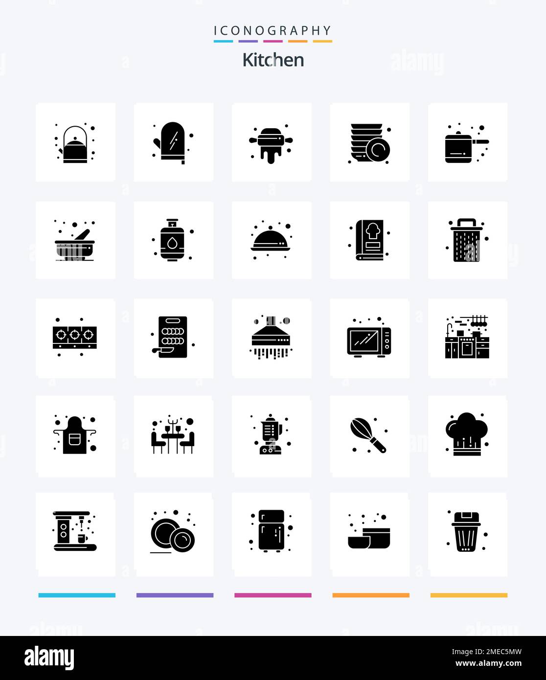 Rice mortar Stock Vector Images - Alamy