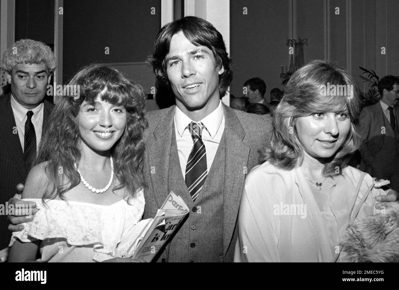 RIchard Hatch and Pam Fairchild and Robin Fairchild at the after party ...