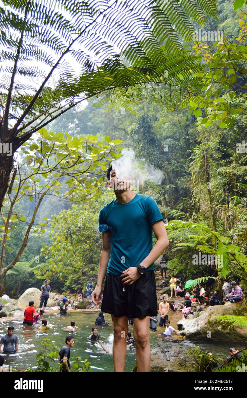 Swimming, Playing In The Water And Enjoying The Natural Beauty Of The ...